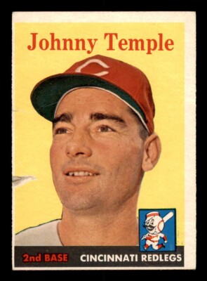 1958 Topps Baseball #205 Johnny Temple PR | eBay