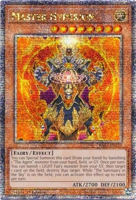 Yugioh RA03-EN252 Master Hyperion QCSR 1st Edition MINT | eBay
