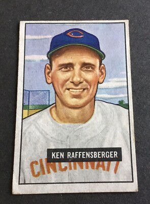 1951 KEN RAFFENSBERGER #48 Cincinnati Reds Excellent | eBay