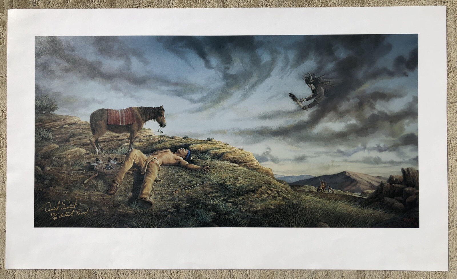 David Ewart Listed Artist “ Arise My Son” Signed And Numbered Print | eBay