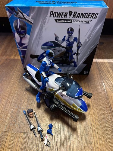 Hasbro Power Rangers Lightning Collection Time Force Blue Ranger ...