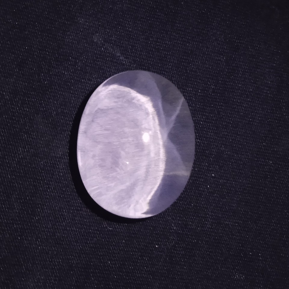 110 Carat Natural Transparent Rose Crystal Quartz 6 Ray Star Oval Shape ...