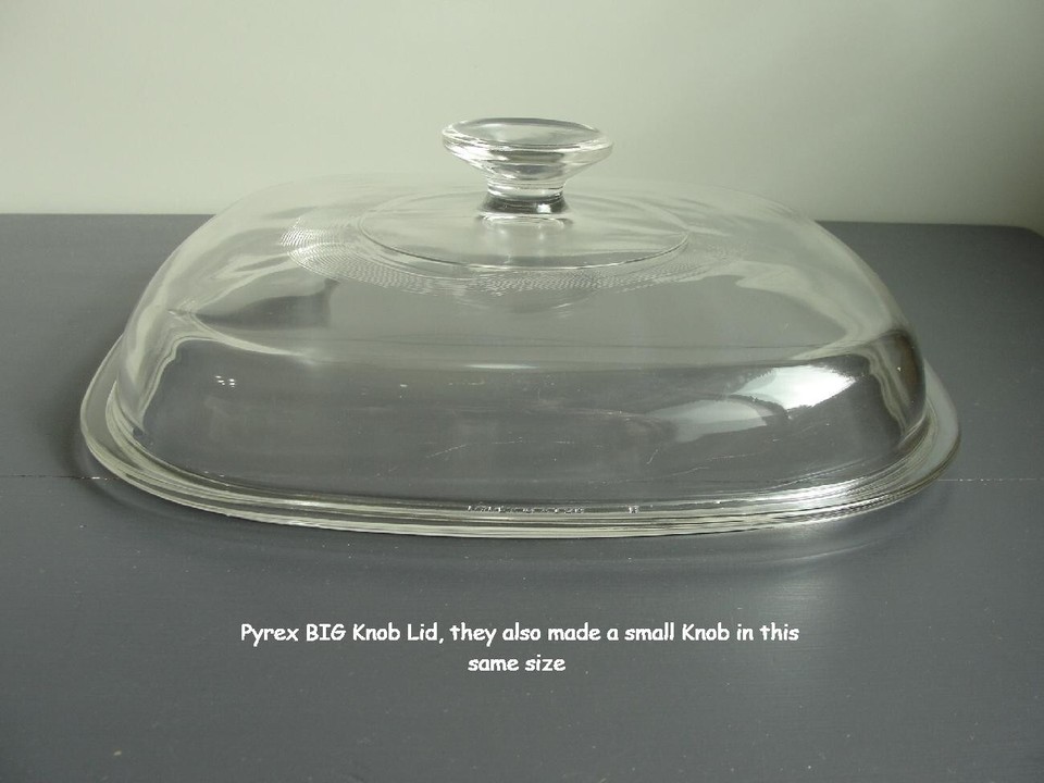 VTG Replacements Glass LARGE Lid ONLY Pyrex, Corning, Guardian & Fire ...