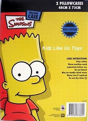 ~ Simpsons - BART 2 X PILLOWCASE COVER SKATEBOARD Half Pipe | eBay ...