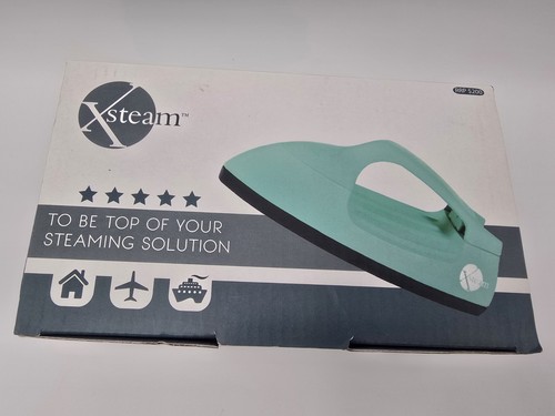 Xsteam Travel Iron Steamer Teal Lite Weight New | eBay