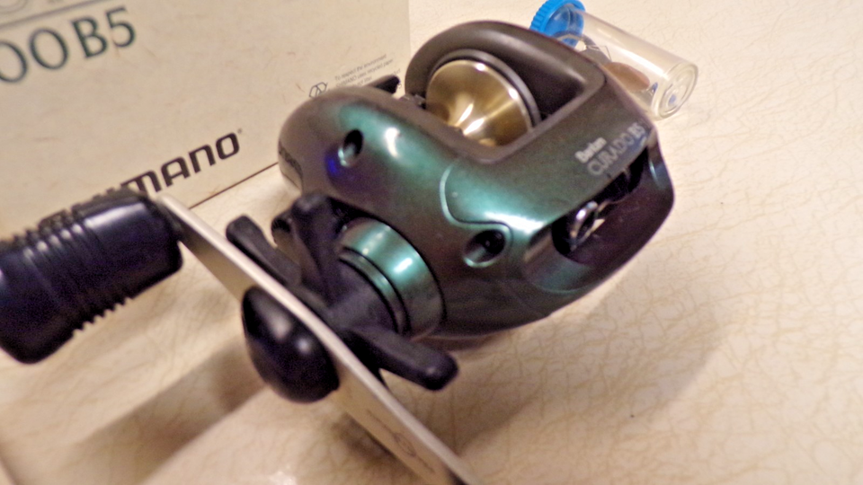 SHIMANO FISHING REEL W/ BOX - BANTAM CURADO 200-B5 - CLEAN & WORKS ...