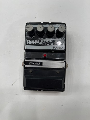 DOD Digitech FX57 Hard Rock Distortion Delay Rare Vintage Guitar Effect ...