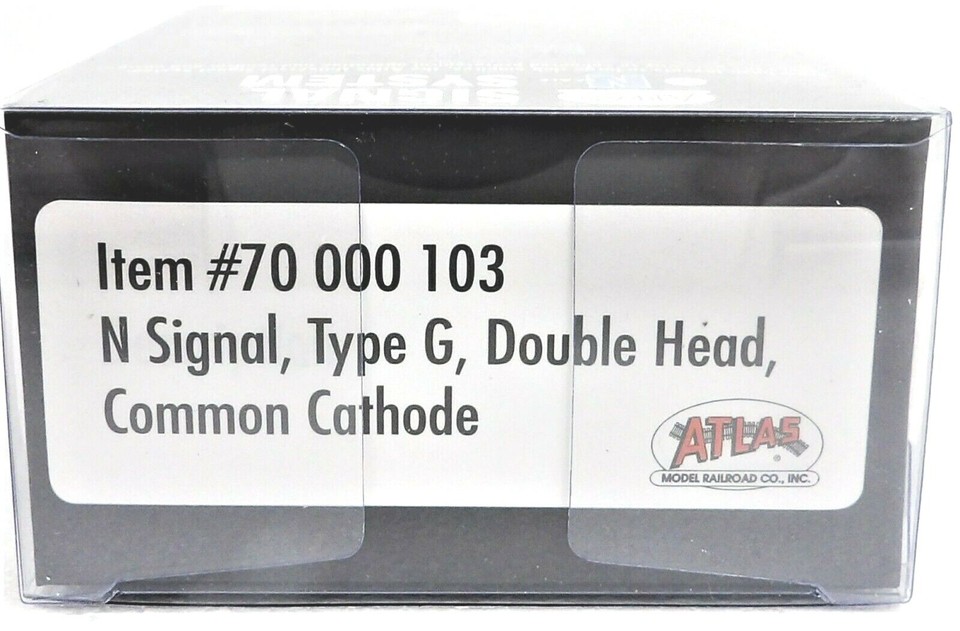 N Scale Atlas 70000103 Double-Head Type G Signal Common Cathode | eBay