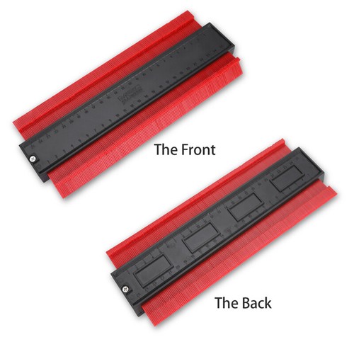 10-in Shape Profile Ruler Gauge Duplicator Scale Template Measuring ...