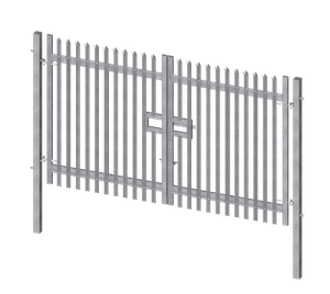 Palisade Fence Double Leaf Gate 2.0m High x 6m Security Gate - £1103.31 ...