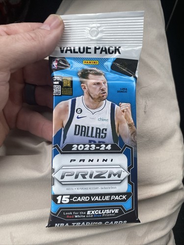 2023-24 Panini Prizm Basketball Cello Pack Value Pack Victor Wembanyama ...