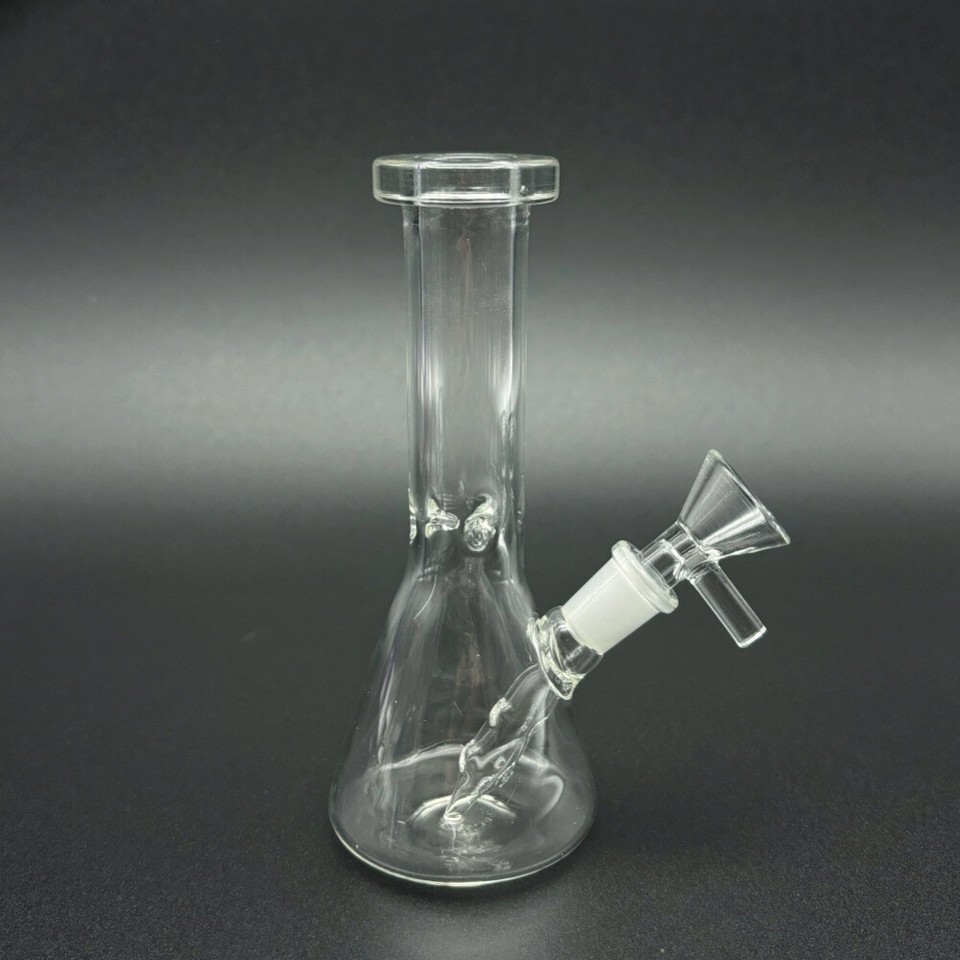 Pyrex 5" Glass Bong Built-in Filter Smoking Hookah Water Pipe Ice ...