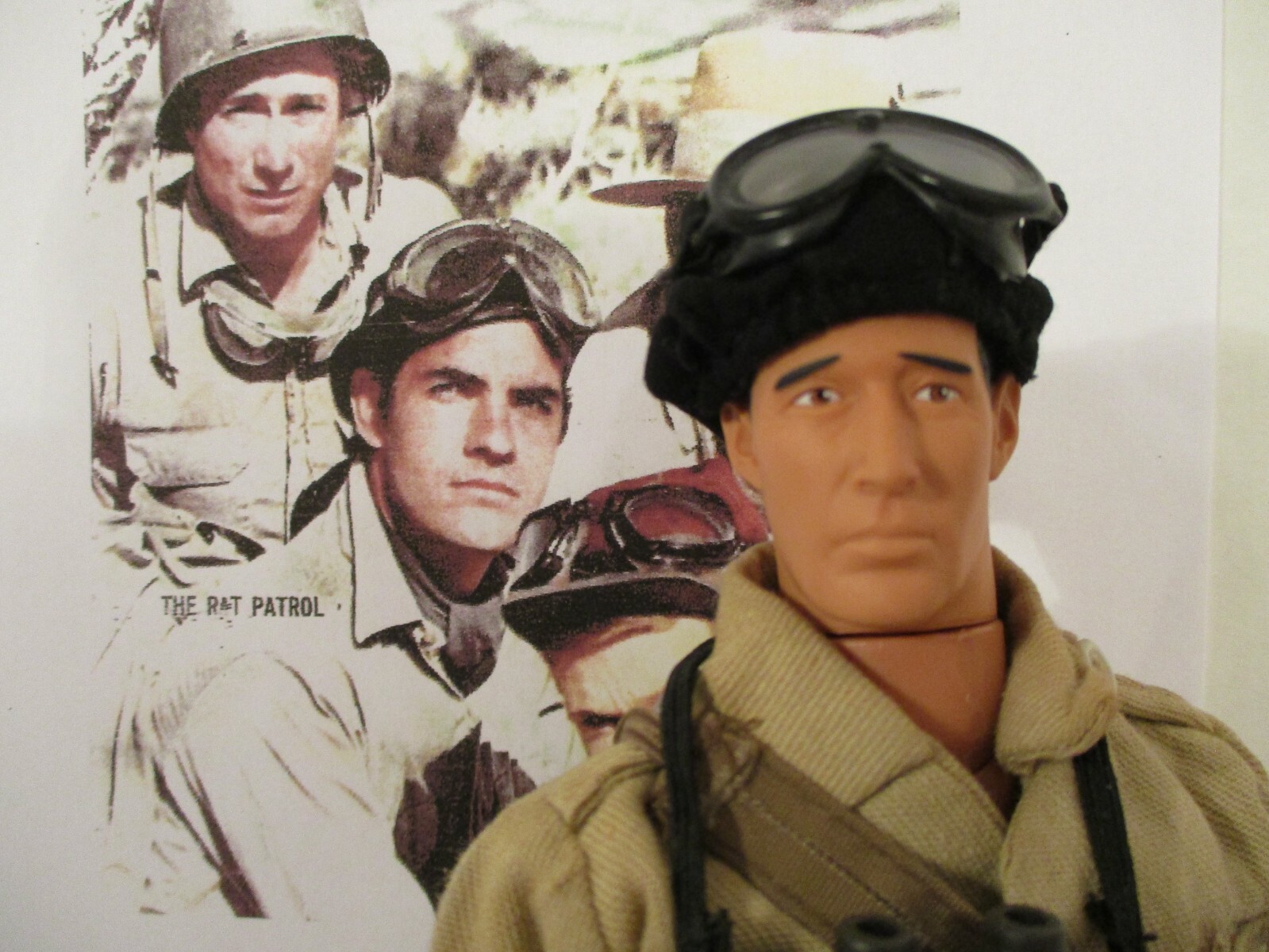 Sgt. Troy Moffitt Tully Hitch Rat Patrol Christopher George WWII figure ...