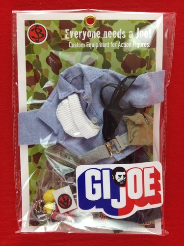 1964 GI JOE - New Adventure Team Sea Wolf Uniform Compass Gear Comic ...