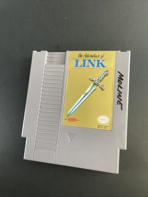 Zelda II: The Adventure of Link Nintendo NES 1985 GRAY CARTRIDGE ONLY ...