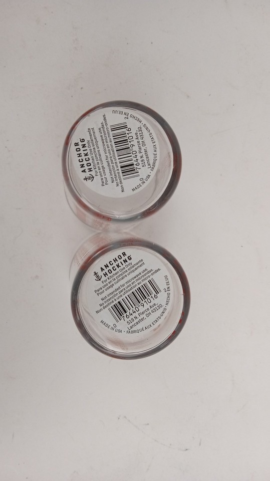 2x ANCHOR HOCKING 5 oz. Graduated MEASURING GLASS Tempered Jigger Shot ...