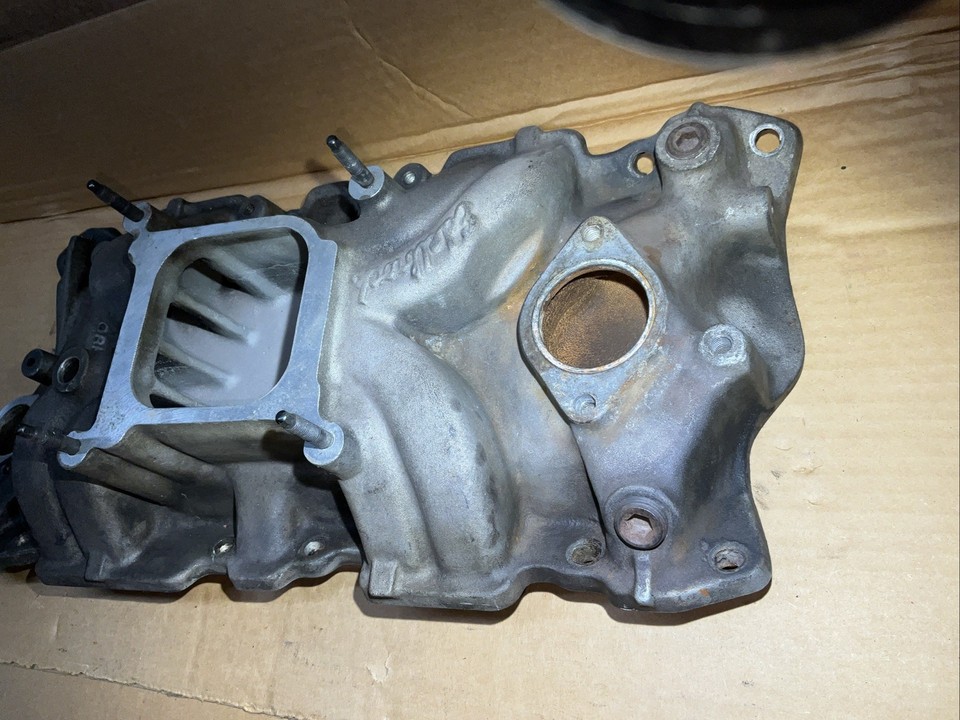 Edelbrock 5001 Torker II 2 Aluminum Intake Manifold Holley Small Block ...