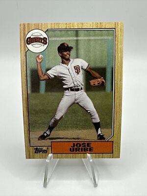 1987 Topps Jose Uribe #633 Card | eBay