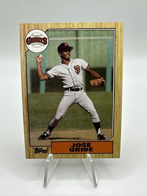 1987 Topps - #633 Jose Uribe for sale online | eBay