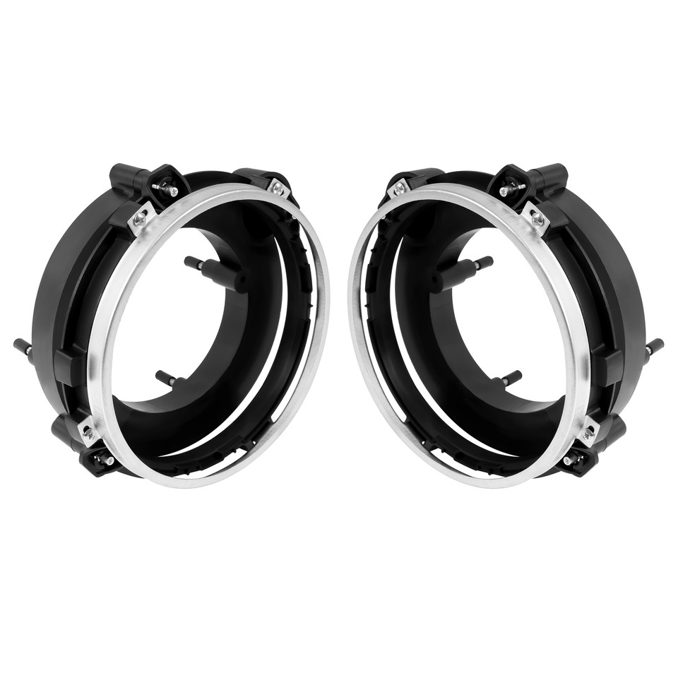 Left & Right Side Headlight Bulb Brackets Buckets For Jeep Wrangler ...