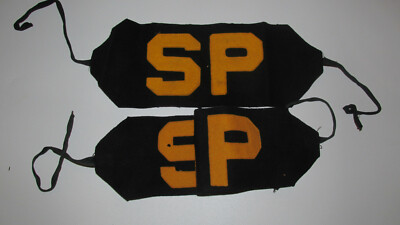 Vintage U.S. Navy Military Shore Patrol SP Armbands | eBay