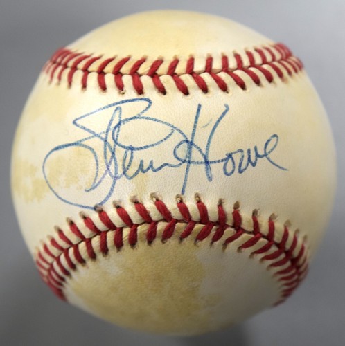 Steve Howe Signed Official American League MLB Baseball Autograph | eBay