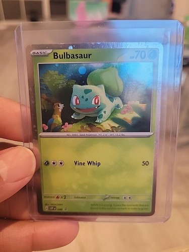Pokemon Trading Card | SVP 046 Bulbasaur Cosmos Holo Black Star Promo ...