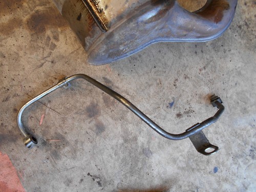 Turbo oil feed pipe 2.0 M9R vauxhall vivaro renault trafic intake 16v ...