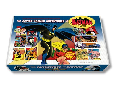 Marx "The Action Packed Adventures of Batman" Play Set Box | eBay