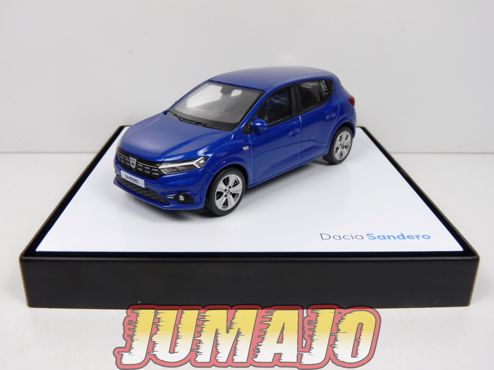 REN68 VOITURE 1/43 NOREV dealer pack DACIA Sandero Bleu iron | eBay
