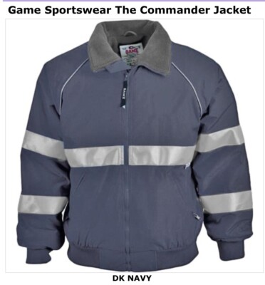 Game Workwear The Commander Jacket #9450 - NAVY SMALL | eBay