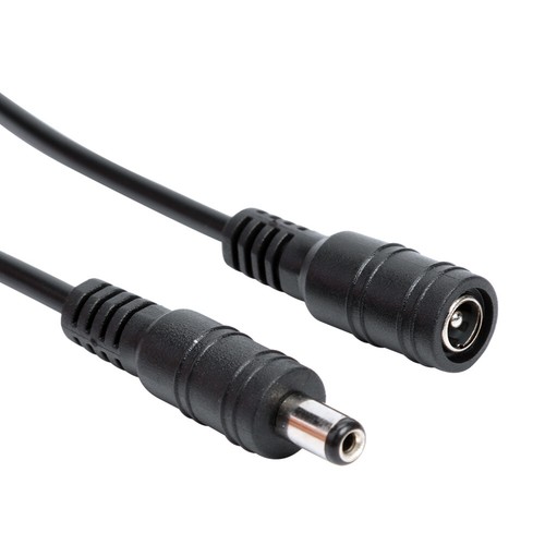 DC 5.5x2.1mm Male Female Power Extension Cable for Home CCTV Camera LED ...