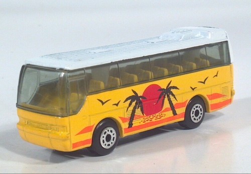 Matchbox Ikarus Coach Tropical Paradise Palm Trees 1:140 Diecast Scale ...