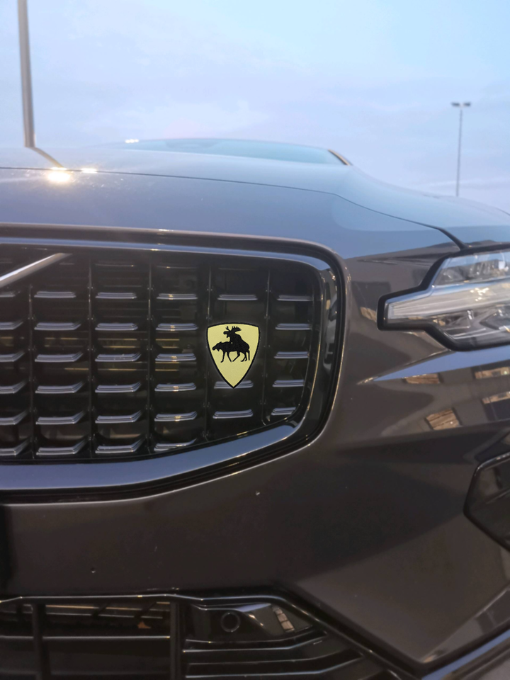 Funny Volvo Moose Badge Emblem – 3D Printed for Volvo Models (XC40 ...