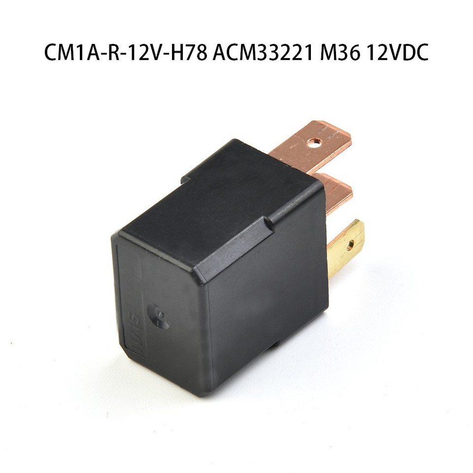 4-PIN CM1A-R-12V-H78 ACM33221 M36 12VDC Automotive Relay Replacement ...
