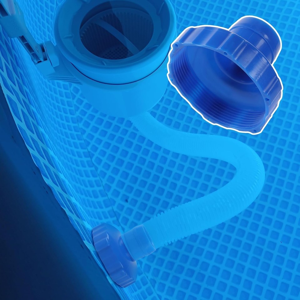 TonGass 11238 Skimmer Hose B Adapter for Intex Above Ground Pools ...