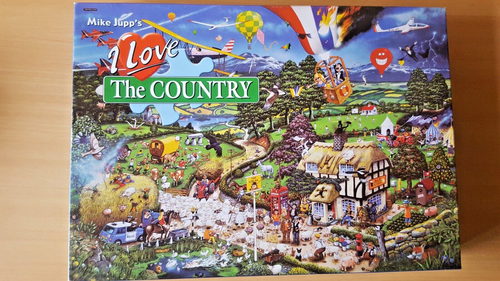 GIBSONS I LOVE THE COUNTRY BY MIKE JUPP LOVELY 1000 PIECE JIGSAW PUZZLE ...
