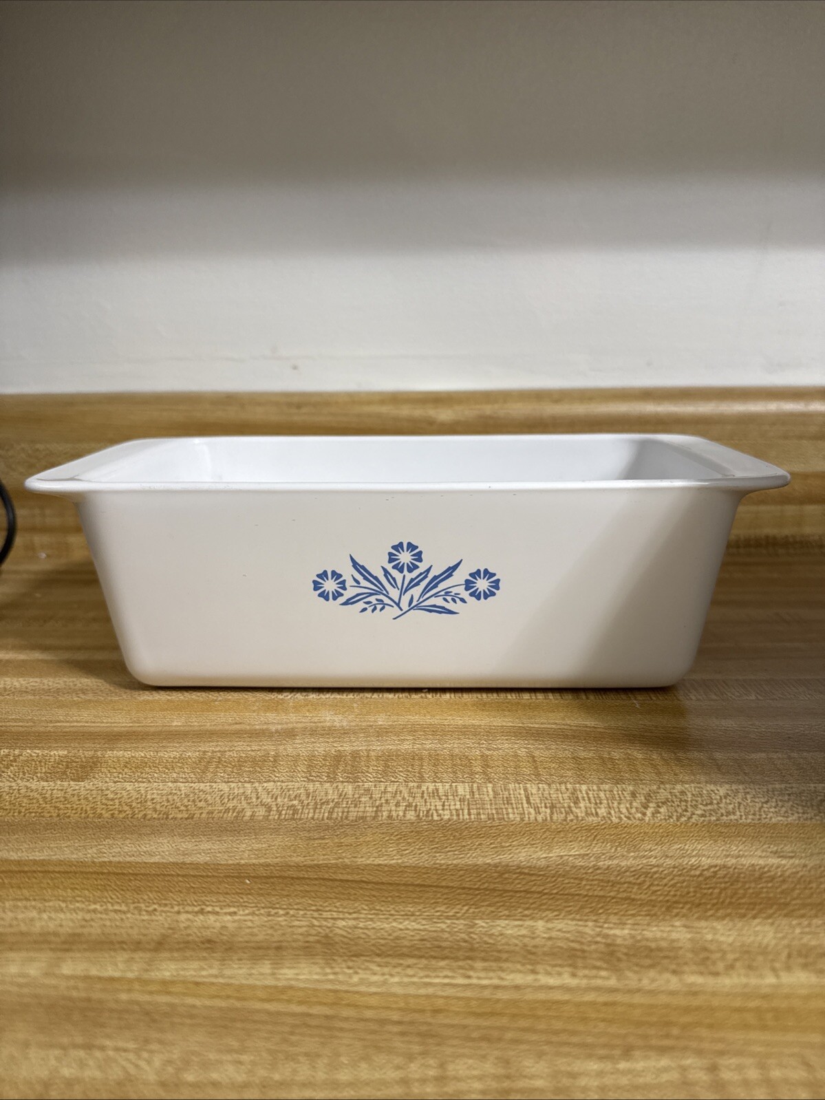 RARE AUTHENTIC Vintage Corning Ware Blue Cornflower Loaf Pan | eBay