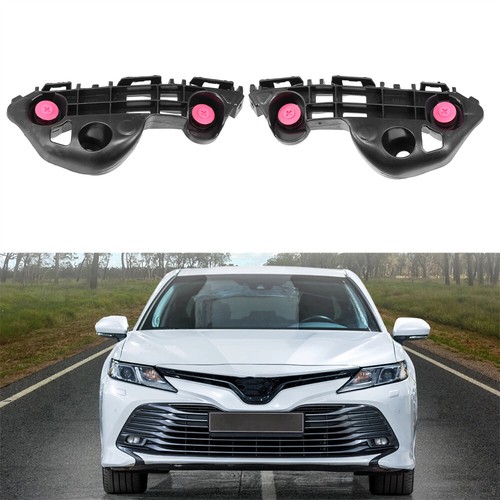 2X Bumper Bracket Front Retainer Hold Mount Support For Camry 18-21 ...