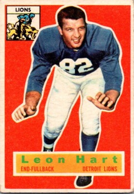 1956 TOPPS FOOTBALL #104 LEON HART LOW GRADE IZ | eBay