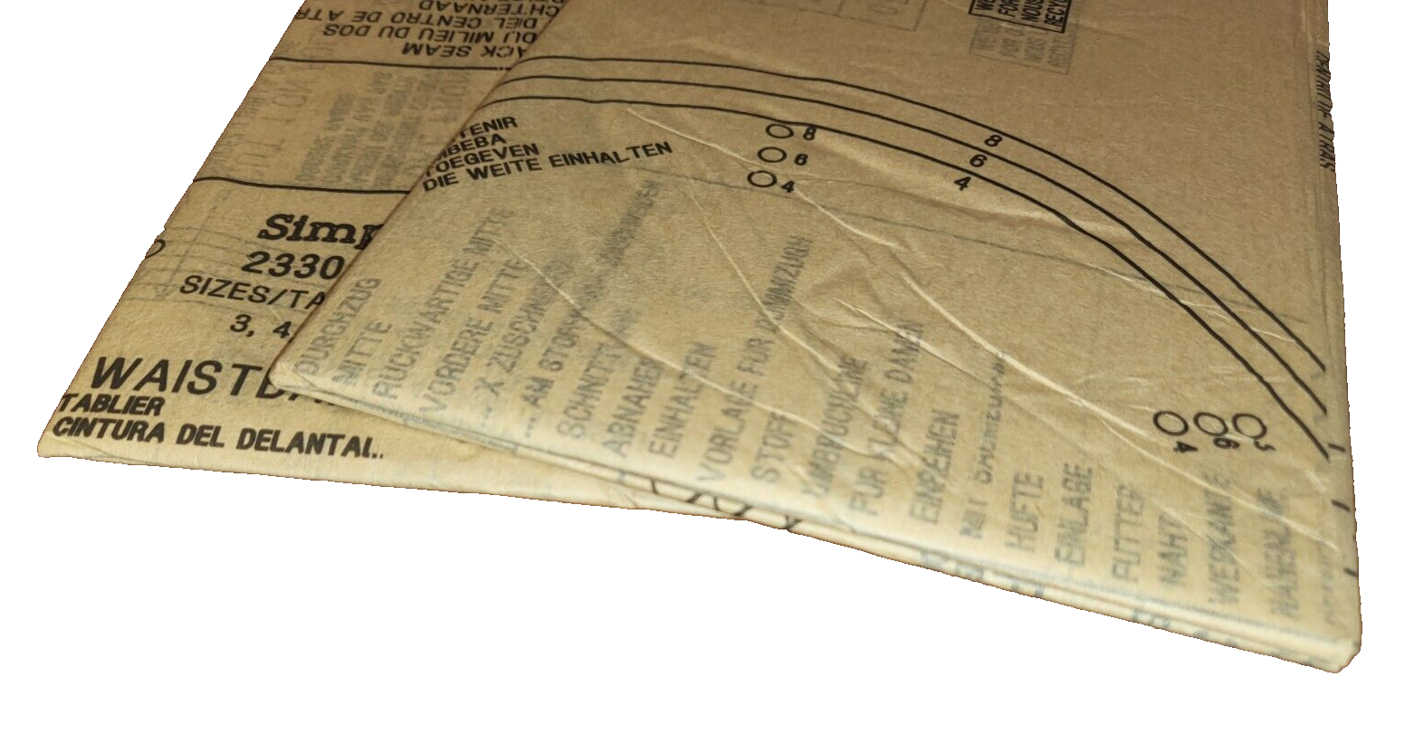 2010 simplicity Pattern 2330 Childs Alice in Wonderland Costumes Sz 3-8 ...