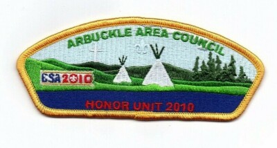 Boy Scout Arbuckle Area Council 2010 Honor Unit CSP/SAP | eBay
