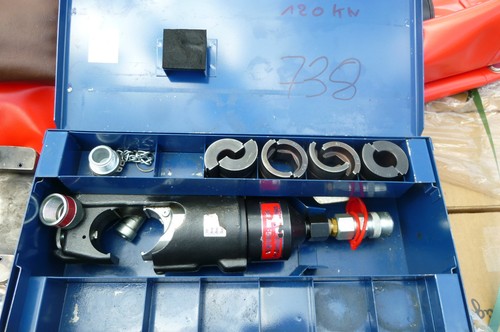 Holger Clasen EPC 510 hydraulische Kabelschuhpresse Adernendhülse ...