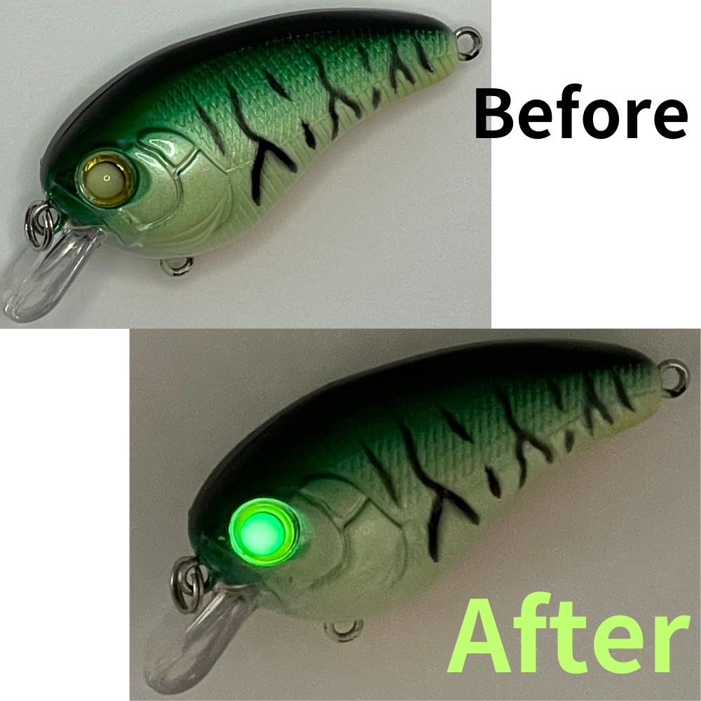 Glow in the Dark UV Resin LUMINEXUS Angler Fishing Lure DIY Light ...