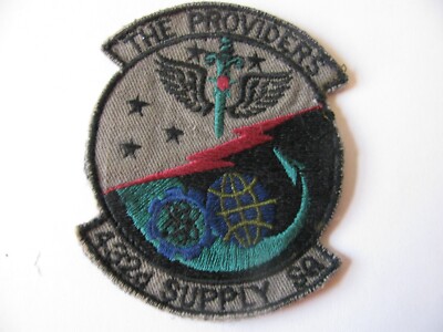 USAF Air Force 432nd Supply Squadron Military Subdued Patch Sew On 2.5 ...