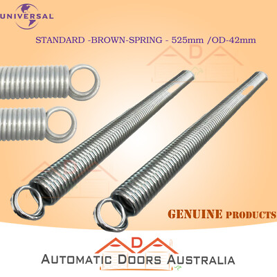 Tilt Door Springs – 42mm Diameter x 545mm // STANDARD_BROWN //PAIR ...