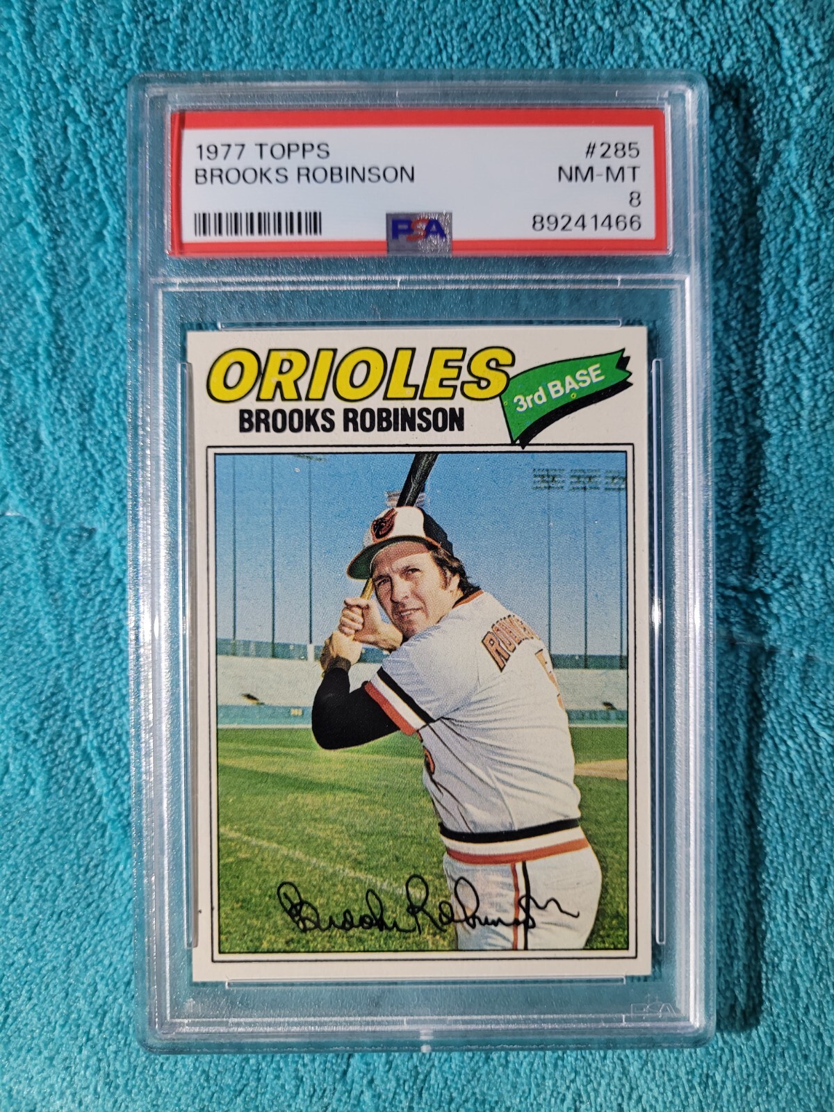 1977 Topps Brooks Robinson #285 ORIOLES PSA 8 NEW Slab !! | eBay