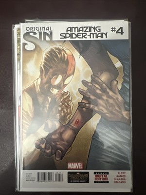 Original Sin Amazing Spider-Man #4 🔑 1st Appearance Silk Marvel Comics ...