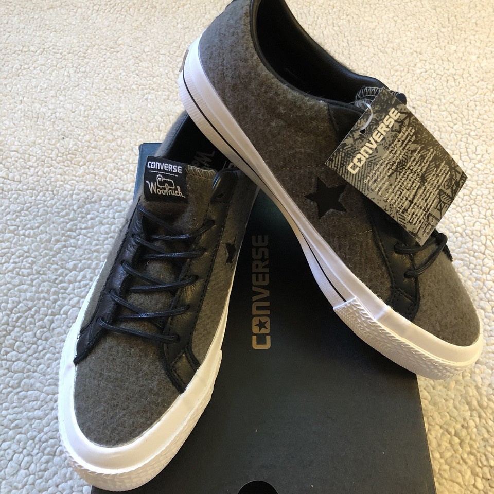 CONVERSE One Star Woolrich OX 154036C Jute/Herbal/Black Women’s Size 9 ...