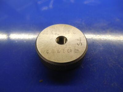 BUDGET 12 28 NF 2 SOLID THREAD RING GAGE #12 .216 12-28 NF-2 QUALITY ...